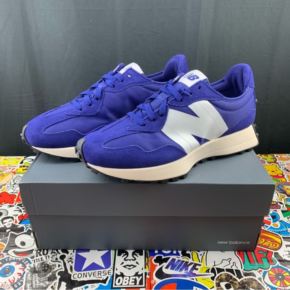 New Balance | Shoes | New Balance 327 Long Tread Blue 1 Mens | Poshmark